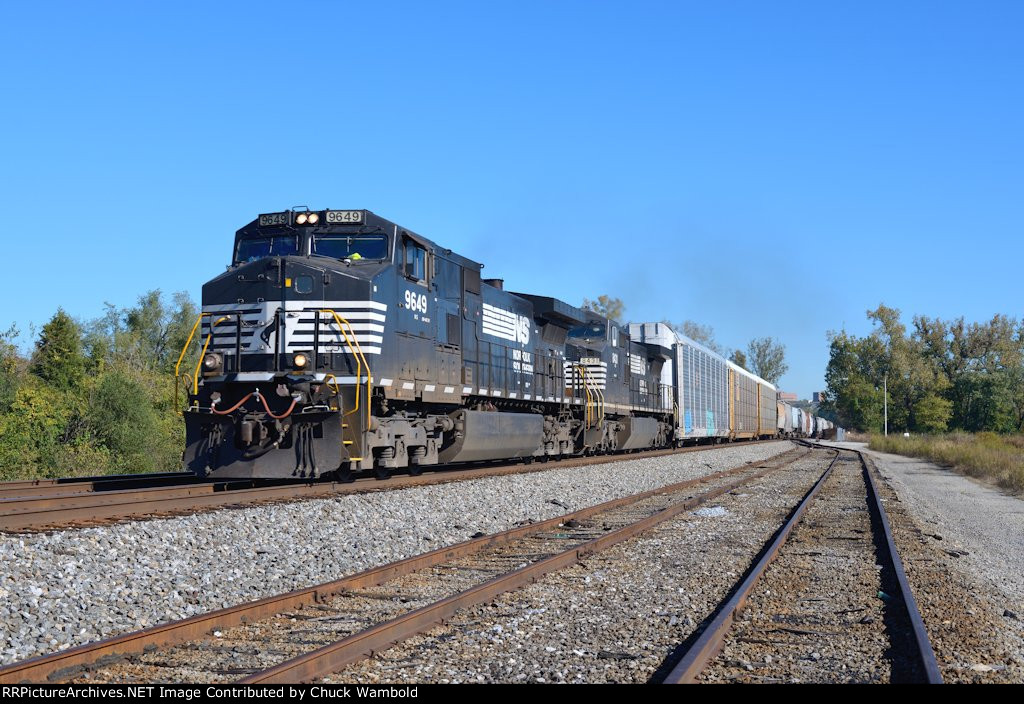NS 9649 - Westbound Miamisburg, Ohio
